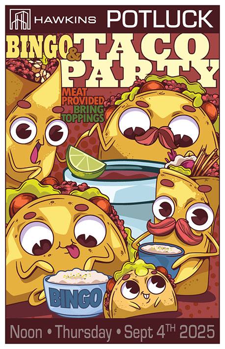 Blue & Orange, Tacos & Team Spirit: HAWKINS’ BSU Tailgate Potluck ...